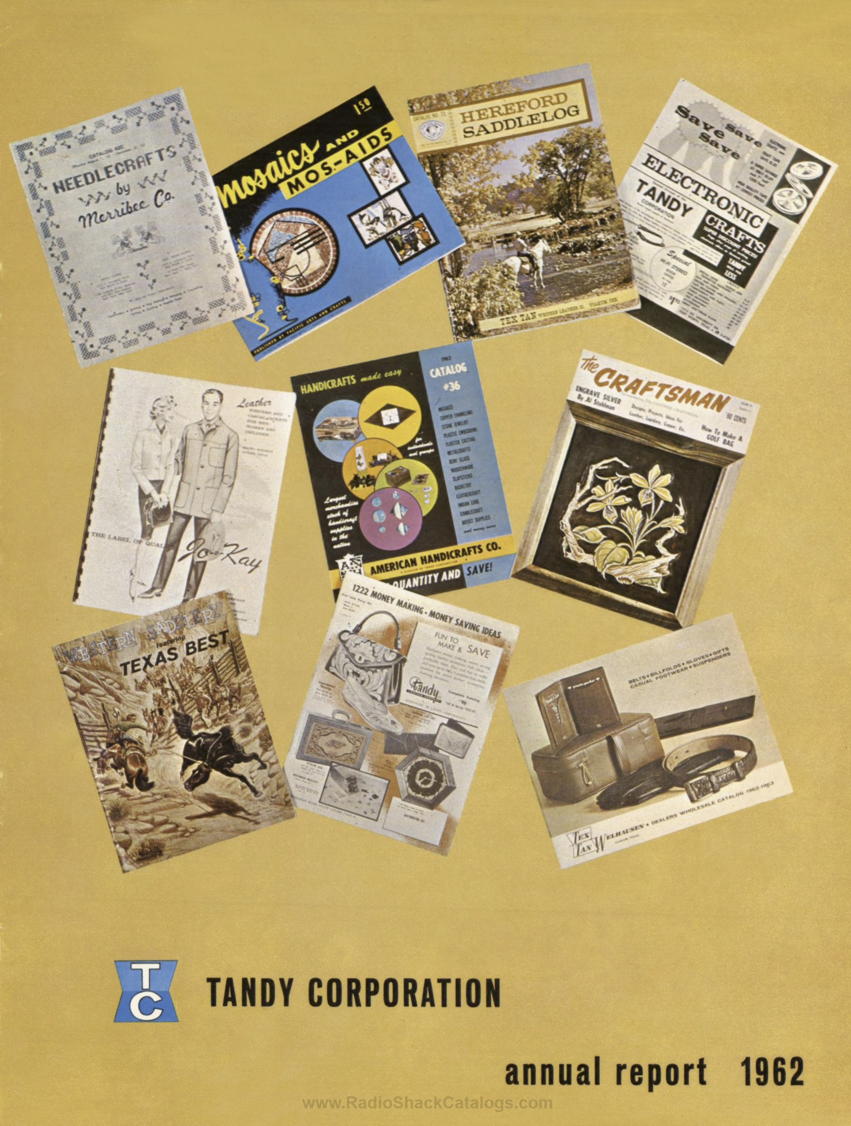 1962 Radio Shack & Tandy Corporation Annual Reports